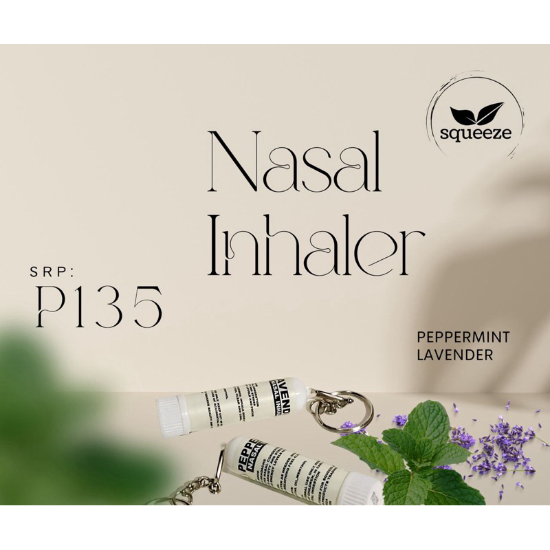Squeeze Nasal Inhaler | Shopee Philippines