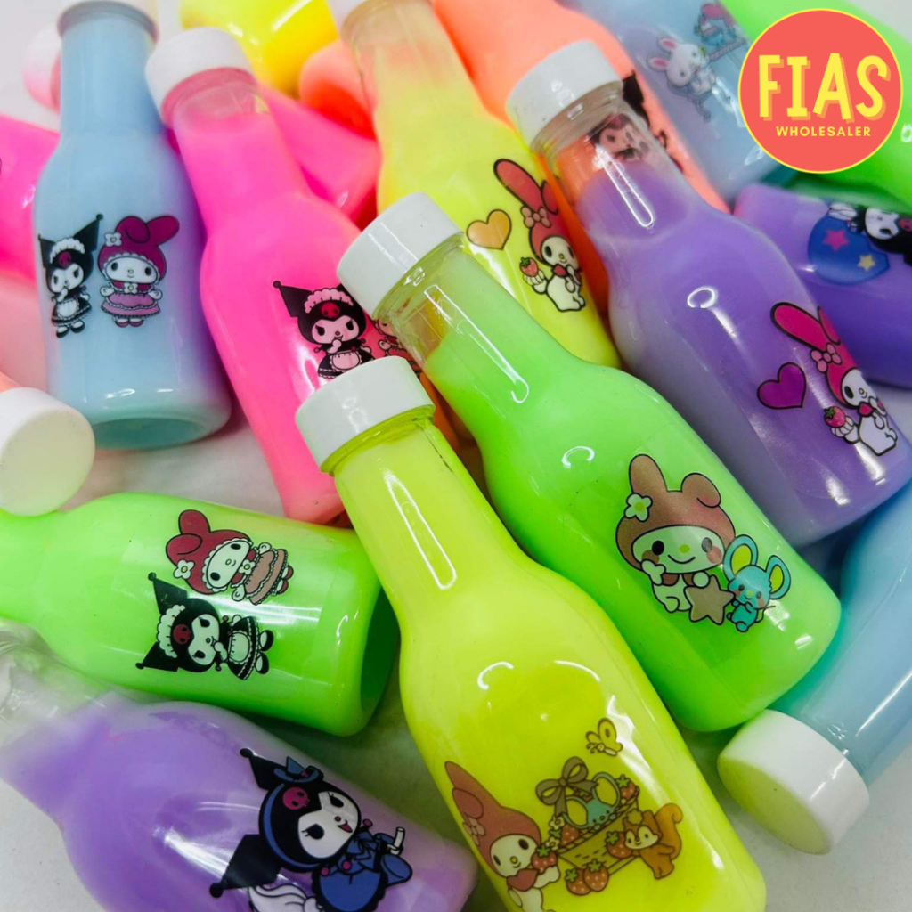 24 pcs Kuromi Bottle Slime | Shopee Philippines