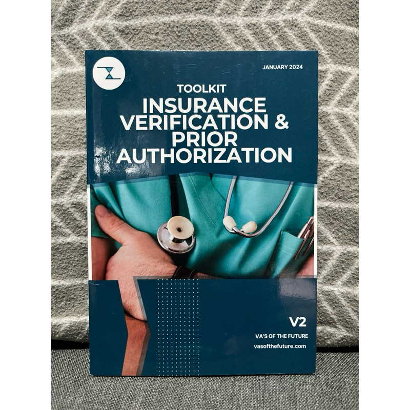 Insurance Verification and Prior Authorization Healthcare Booklet ...
