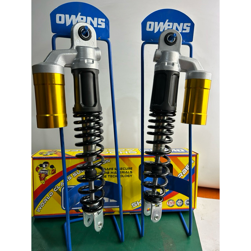 nmax rear shock absorber 335mm owens ( PAIR) | Shopee Philippines