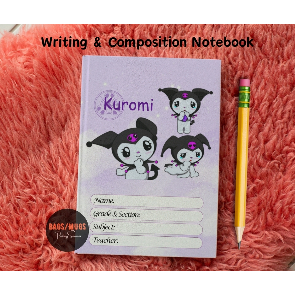 Kuromi Notebook Writing and Composition | Shopee Philippines