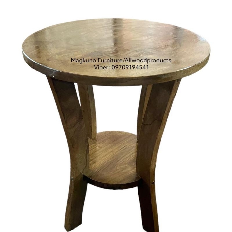 MODERN CENTER TABLE 50cm round x60cm height | Shopee Philippines