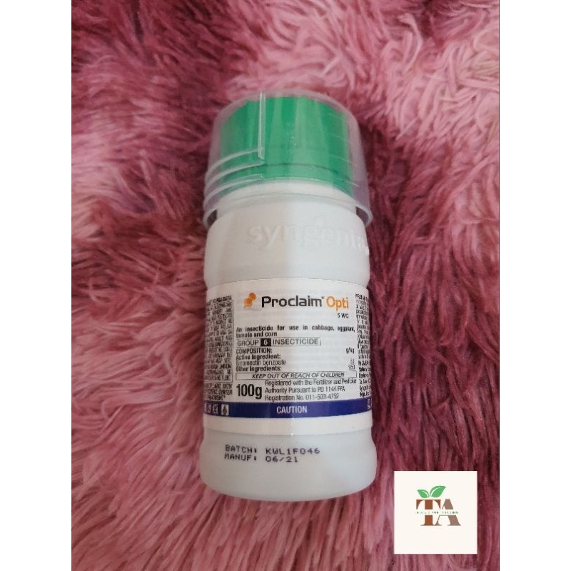 Proclaim Opti Insecticide 100g ~ Emamectin Benzoate | Shopee Philippines
