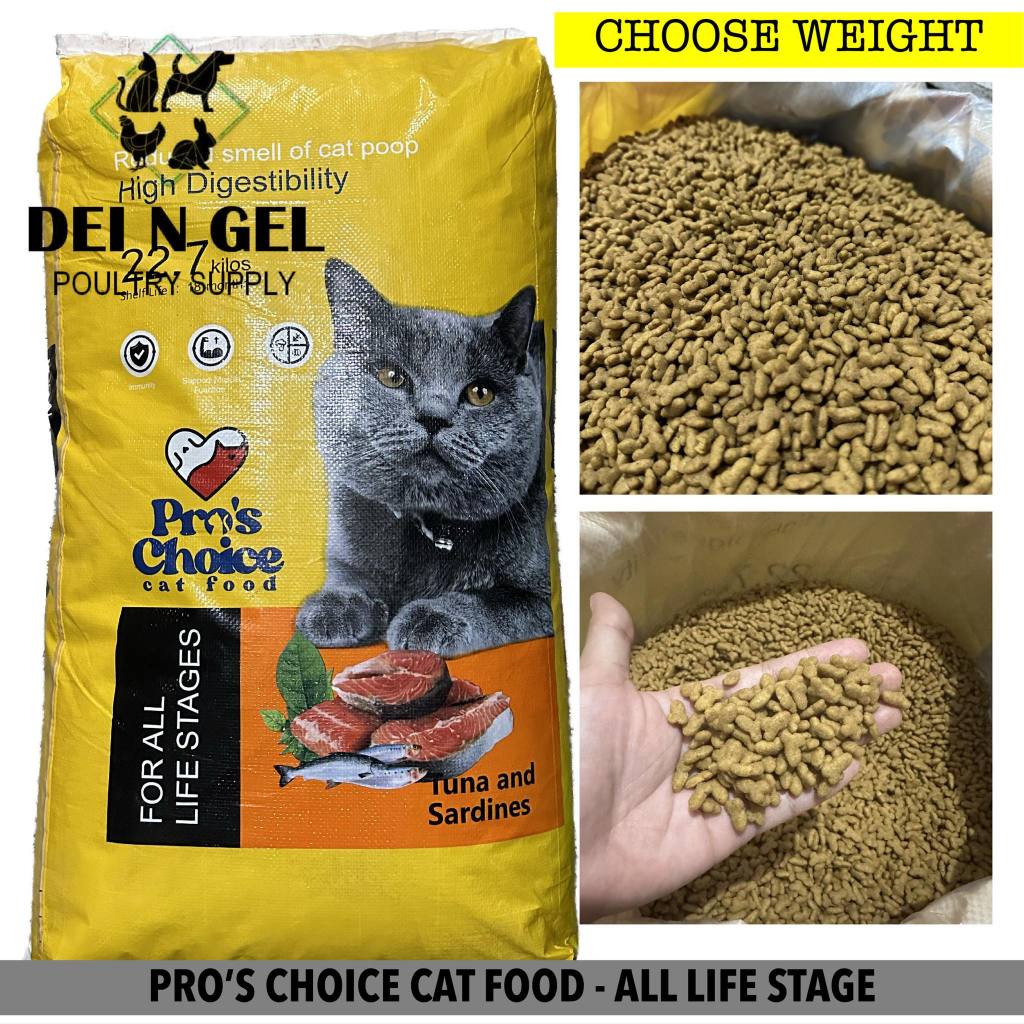 PROS CHOICE CAT FOOD TUNA AND SARDINES FLAVOR FOR ALL LIFE STAGE ...