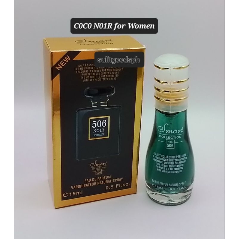 SMART COLLECTION PERFUME NO. 506 FOR WOMEN 15 ML EDP | Shopee Philippines