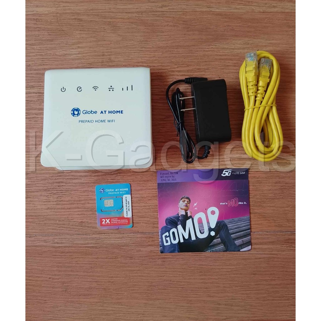 (3G 4G LTE/R01) Globe Home Prepaid WIFI / GLOBE HOME SIM 10GB/ GOMO SIM ...