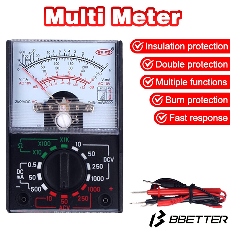 Multi Tester Pointer Multimeter Student Teaching Maintenance Digital ...