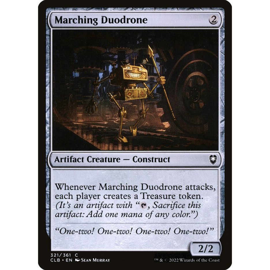 MTG Singles: Marching Duodrone NM Colorless CLB Commander Legends ...