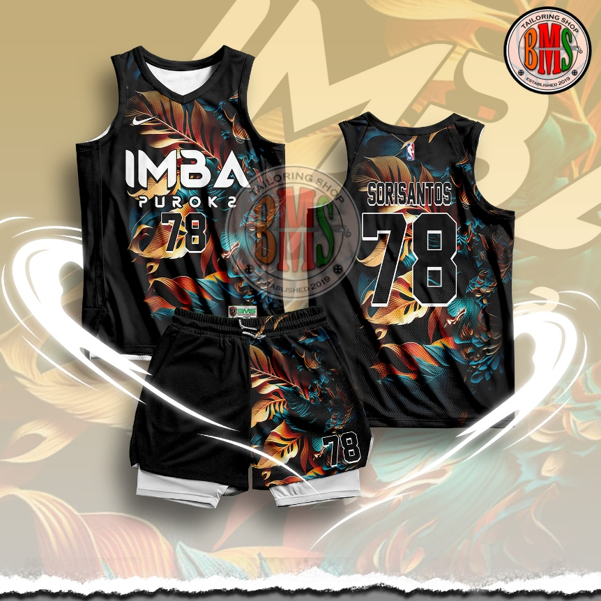 CUSTOMIZED JERSEY (IMBA PUROK 2) (CUSTOM NAME&NO) | FULL SUBLIMATION | NBA CUT | Shopee Philippines