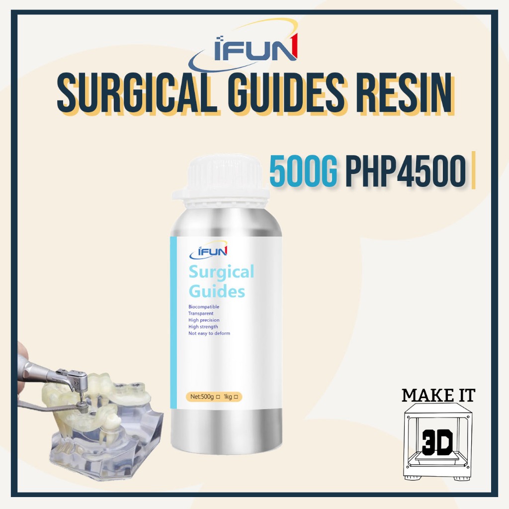 500g iFun Surgical Guide Resin Biocompatible dental 3D printing resin ...
