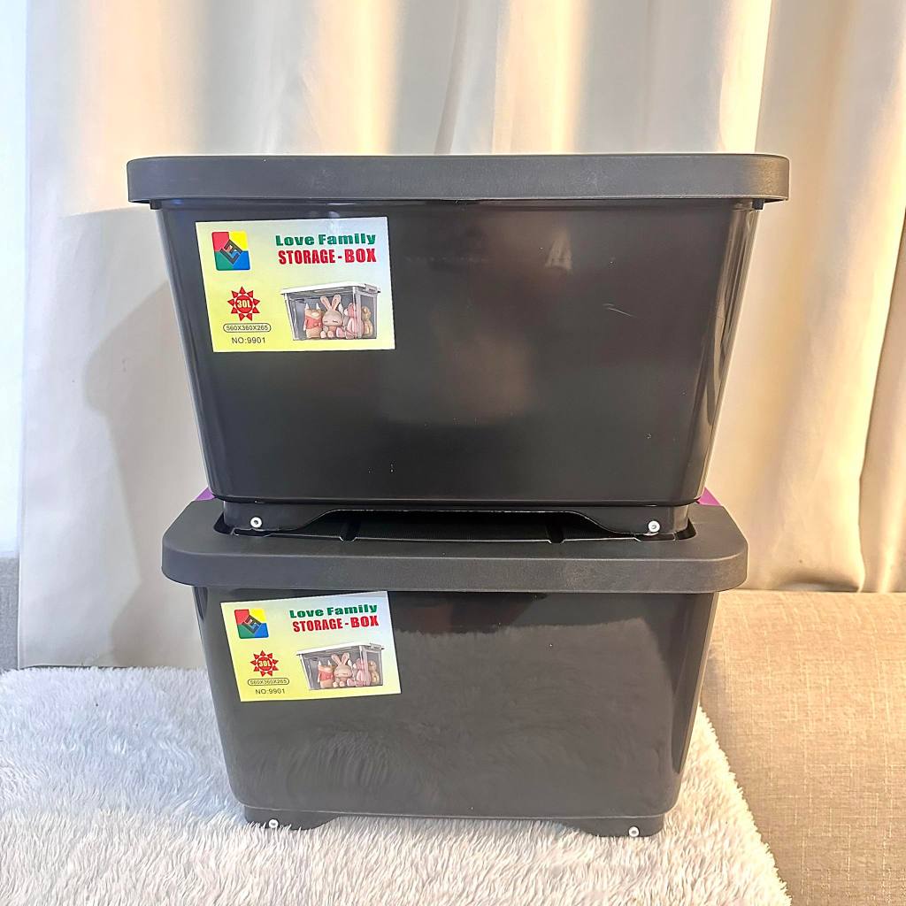 Lowest Price #9901 Family Love Storage Box Black Color Organizer Tray ...