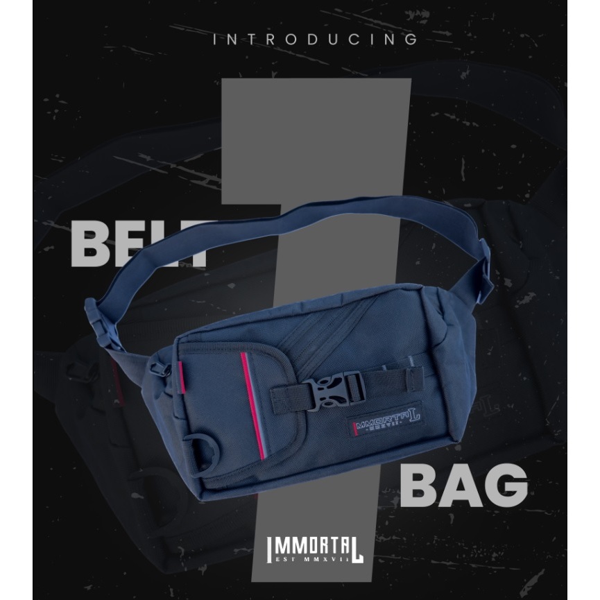Immortal Belt Bag Waist Travel Bag Beltbag V1 Heavy Duty and High ...