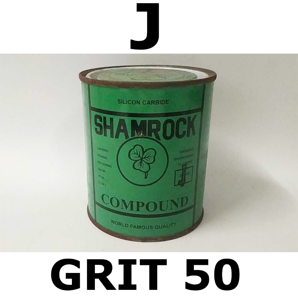 SHAMROCK GRINDING COMPOUND J GRIT 50 VERY COARSE ( 1 LB 16 OZ
