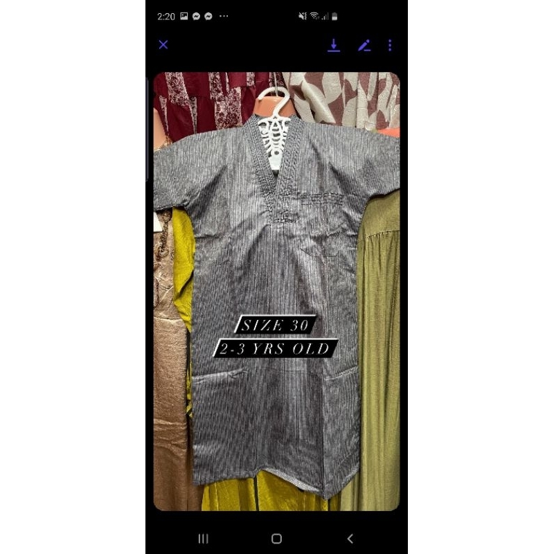 SAUDI THOBE KIMON FOR KIDS 2-12 yrs old | Shopee Philippines