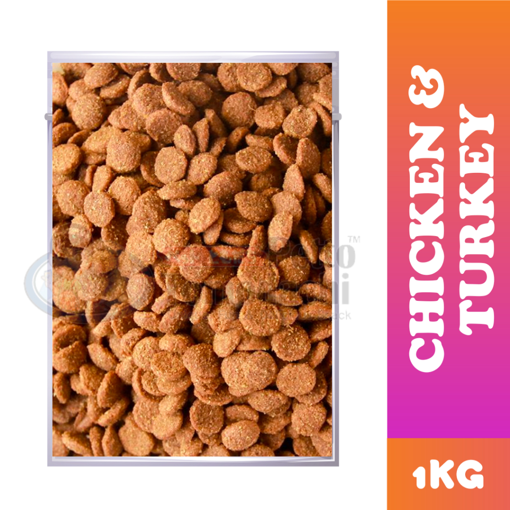 Cat & Co Premium Cat Food Chicken and Turkey 1kg Cat Foods Dry Cat Food ...