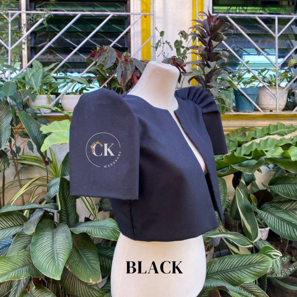 Plain Modern Filipiniana Blazer Basic Formal Wear (Actual Photo ...