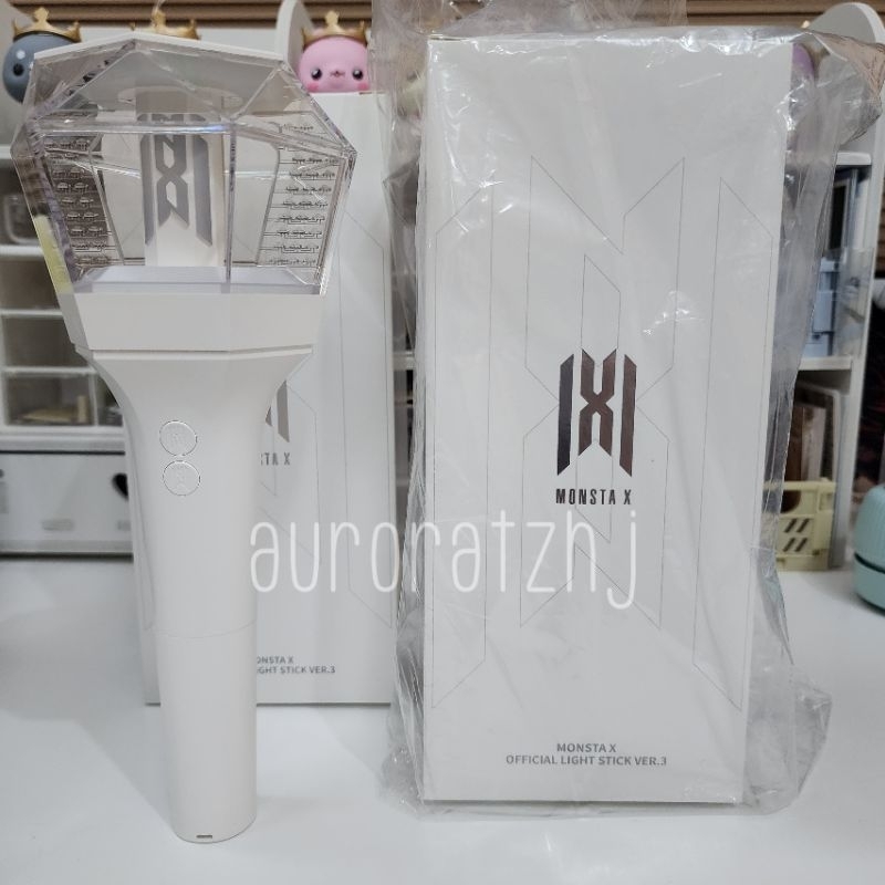[ON HAND] MONSTA X Official Light Stick Version 3 - SEALED | Shopee ...
