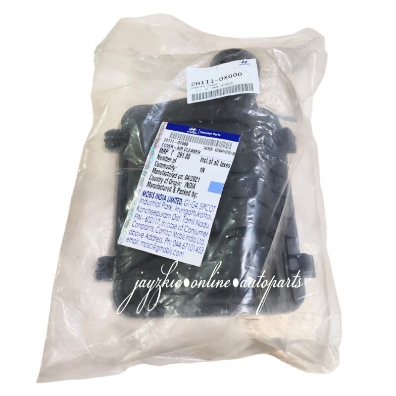 281110X000 AIR CLEANER COVER ORIGINAL FOR HYUNDAI i10 (28111-0X000 ...