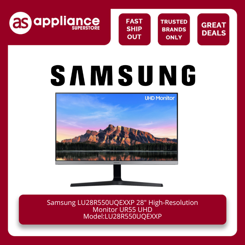 Samsung LU28R550UQEXXP 28" High-Resolution Monitor UR55 UHD | Shopee ...