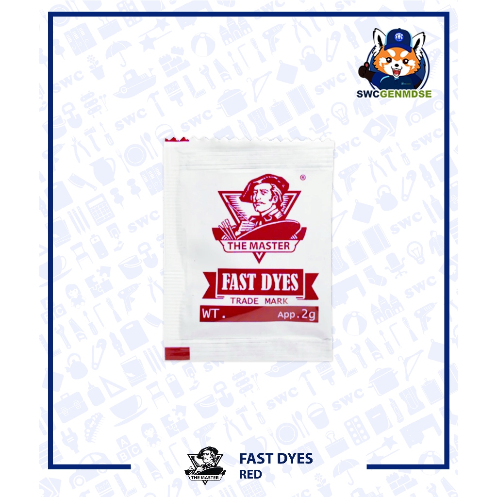 THE MASTER Fast Dyes | Jubos | Sold Per Box/Pouch (48 Sachets) | Shopee ...