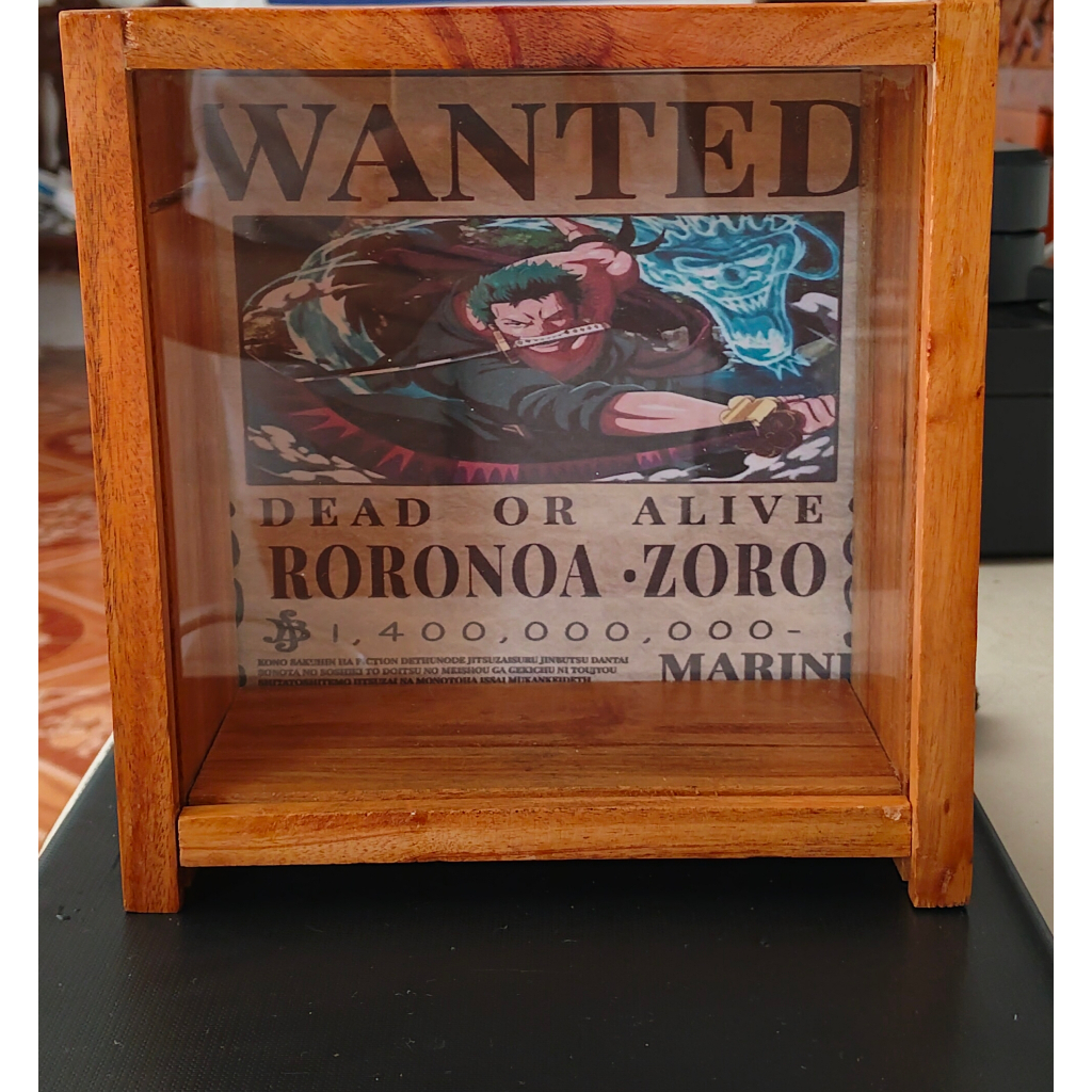 ONE PIECE PAPER BANKS WOOD ALKANSYA | Shopee Philippines