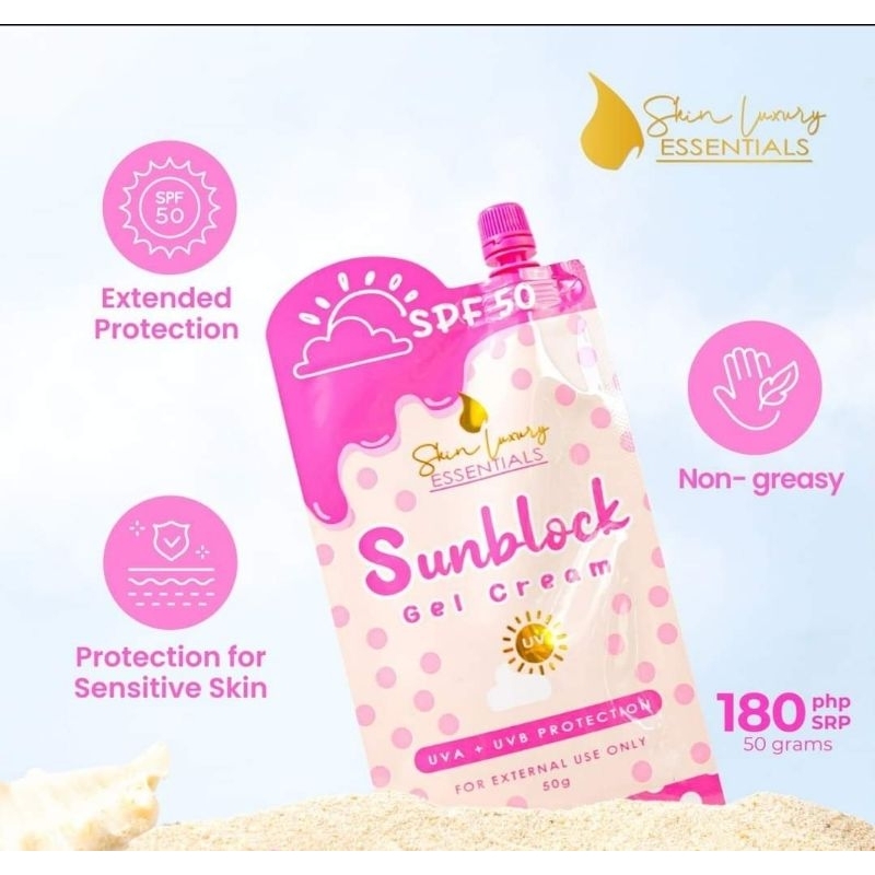 SKiN LUXURY SUNBLOCK 50 grams | Shopee Philippines