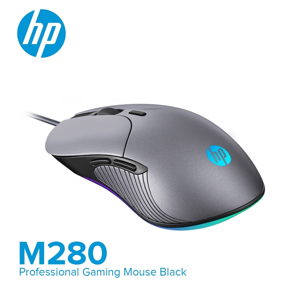 HP M280 Professional RGB Gaming Mouse USB Ergonomic | Shopee Philippines