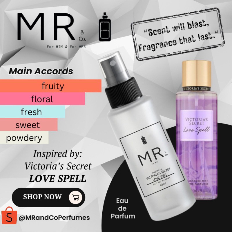 R1 MR & Co Perfume 25% Oil concentration Inspired by Vict0ria's Secr3t ...
