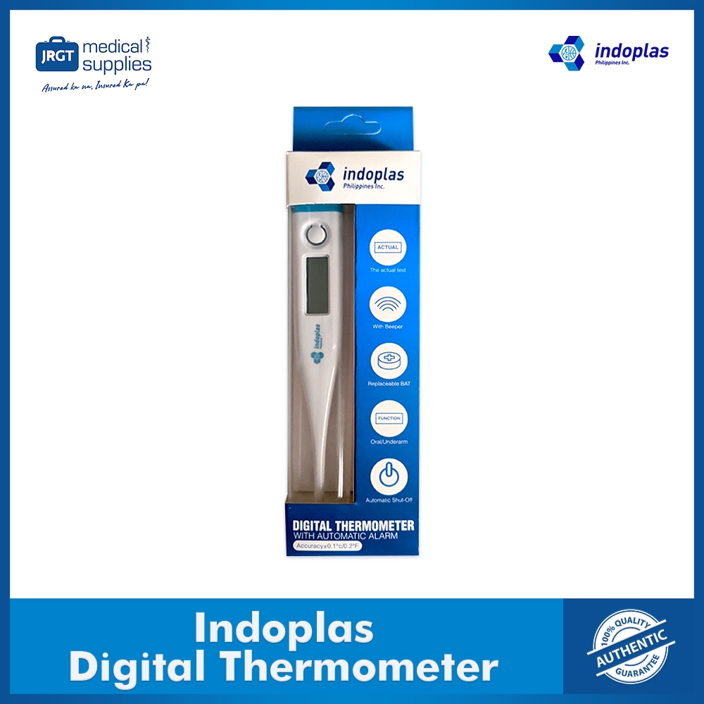 Indoplas Digital Thermometer No Contact and Accurate Temperature ...
