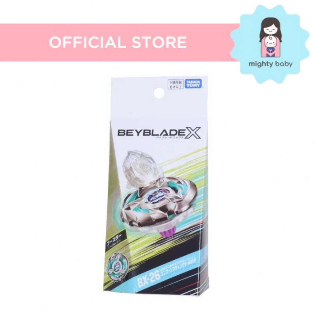 Beyblade X BX-26 Spinning Top Arena Game Battling Toy Booster Unicorn ...