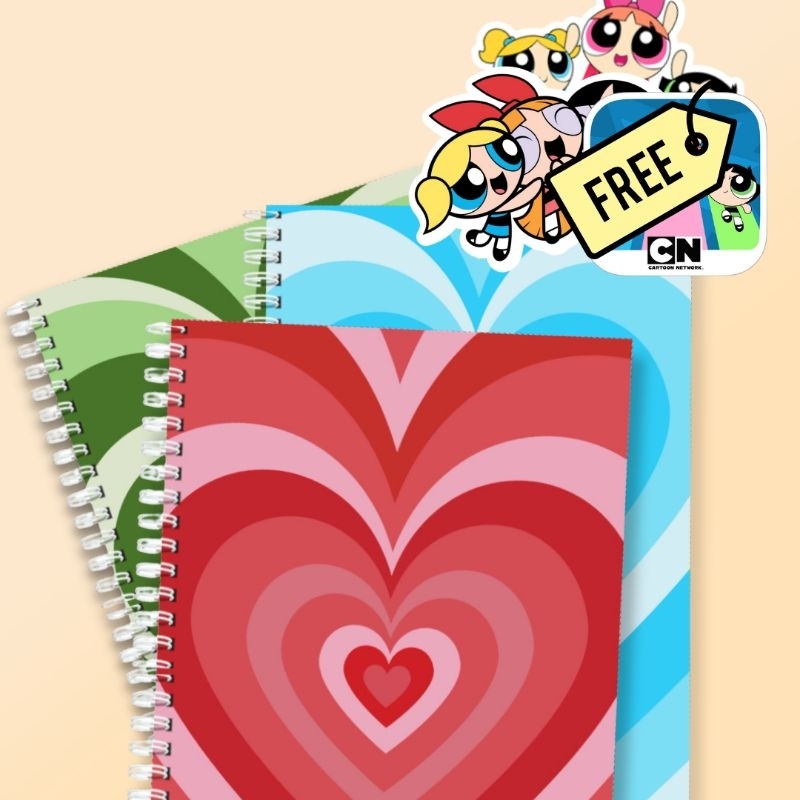 Powerpuff Girls Notebook Student Office School Supplies | Shopee ...