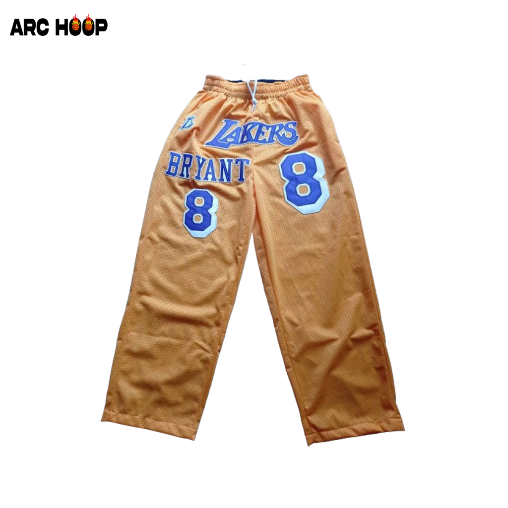 Kobe Bryant Yellow Mesh Pants | Shopee Philippines
