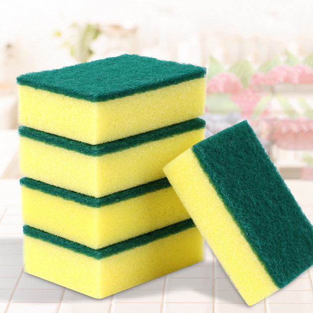 CCL 1pc High-density dipped double-sided dishwashing sponge kitchen ...