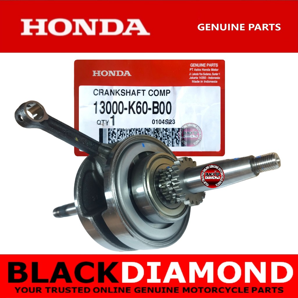 JOEY - ORIGINAL HONDA CLICK 125i VERSION 1 | CRANKSHAFT COMP - SEGUNYAL ...