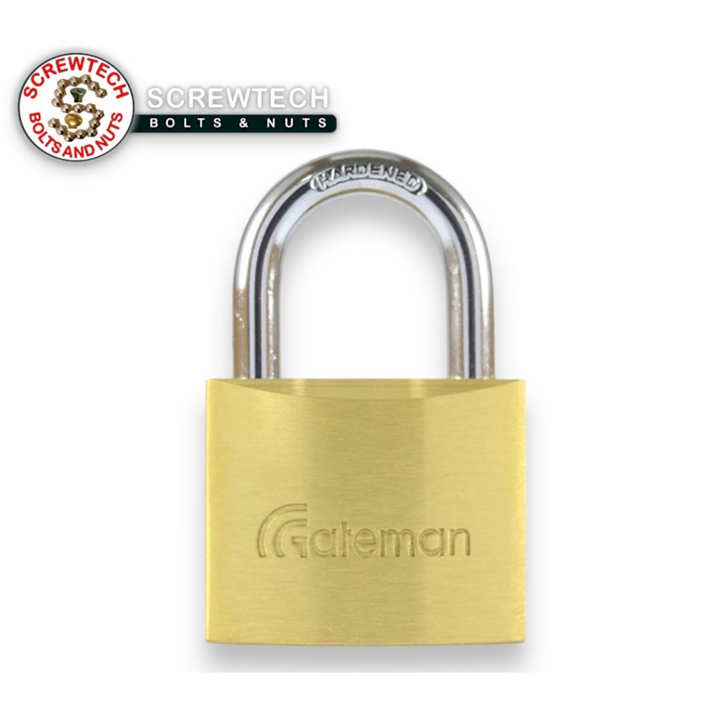 Gateman Brass Padlock Hard Steel Shackle | Shopee Philippines
