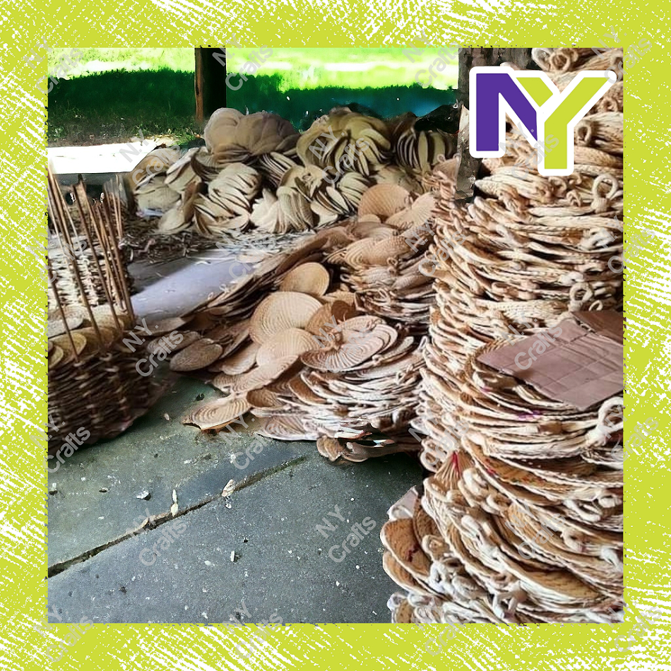 50pcs Anahaw Buri Abaniko Pamaypay Native Handheld Fan simple Wedding ...