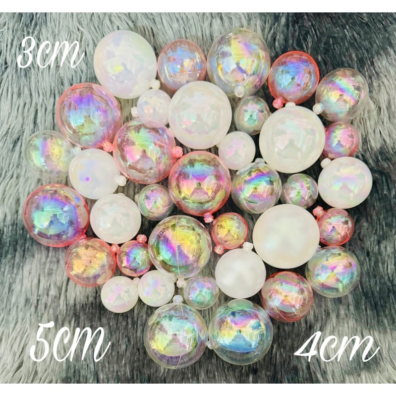 Crystal Pearl Balls 3cm, 4cm, 5cm (sold by 12's) | Shopee Philippines
