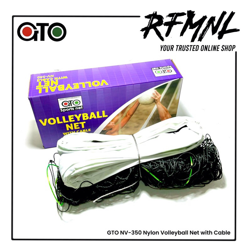 GTO NV-350 Nylon Volleyball Net | Shopee Philippines