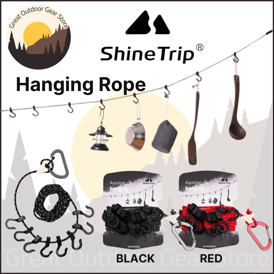 ShineTrip 4.3M Outdoor Hanging Rope Awning Canopy Camping Lanyard ...