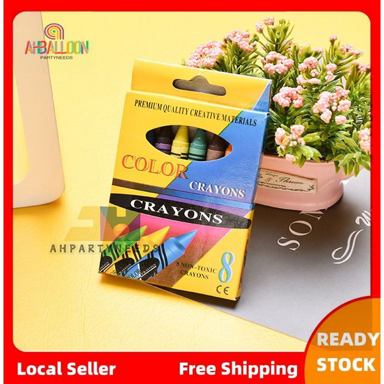 12Boxes Crayons 8pcs Crayons One Box For Games Prizes Giveaways Party ...
