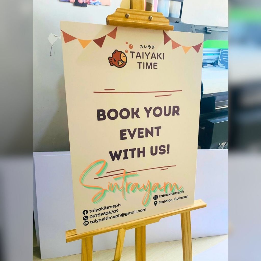 A2 Sintra Board Printing Custom Personalized & Waterproof Signage For ...