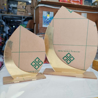 ( TC-40CG & TC-40AG ) Blank ACRYLIC PLAQUE body-3mm / base-5mm plaques ...