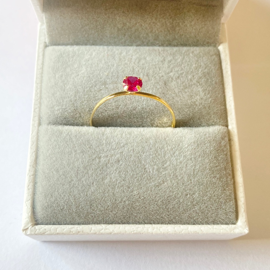 Pawnable 18K Gold Ruby Ring | Shopee Philippines