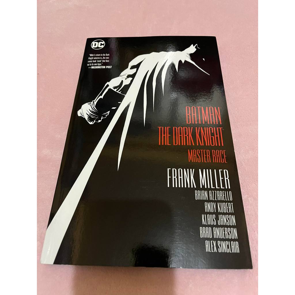 Batman: The Dark Knight: Master Race -Paperback 392 Pages | Shopee ...