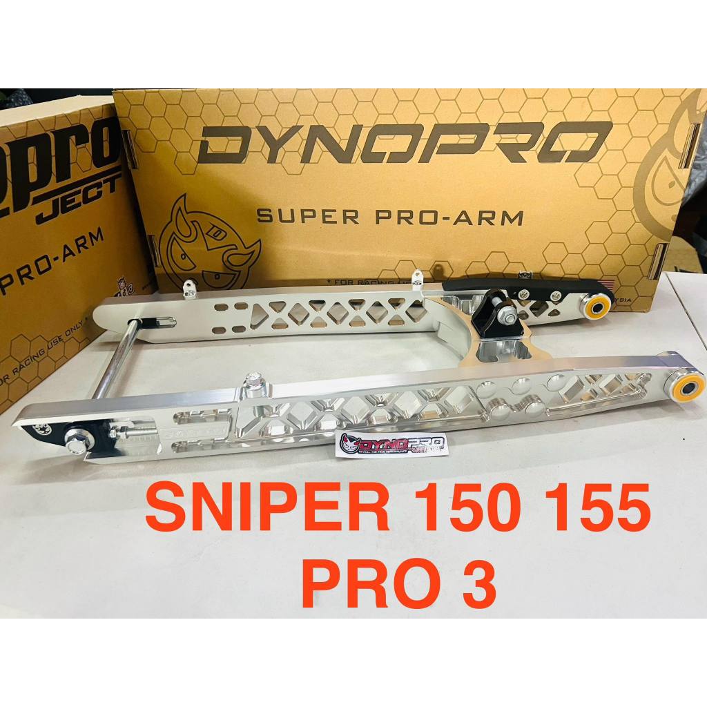 DYNO PRO ject CNC ALLOY SWING ARM SNIPER 150 155 RAIDER 150 CARB FI ...