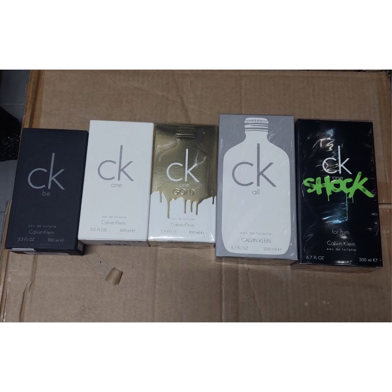 Perfume (Ck) Asstd men and women 100ml/200ml | Shopee Philippines