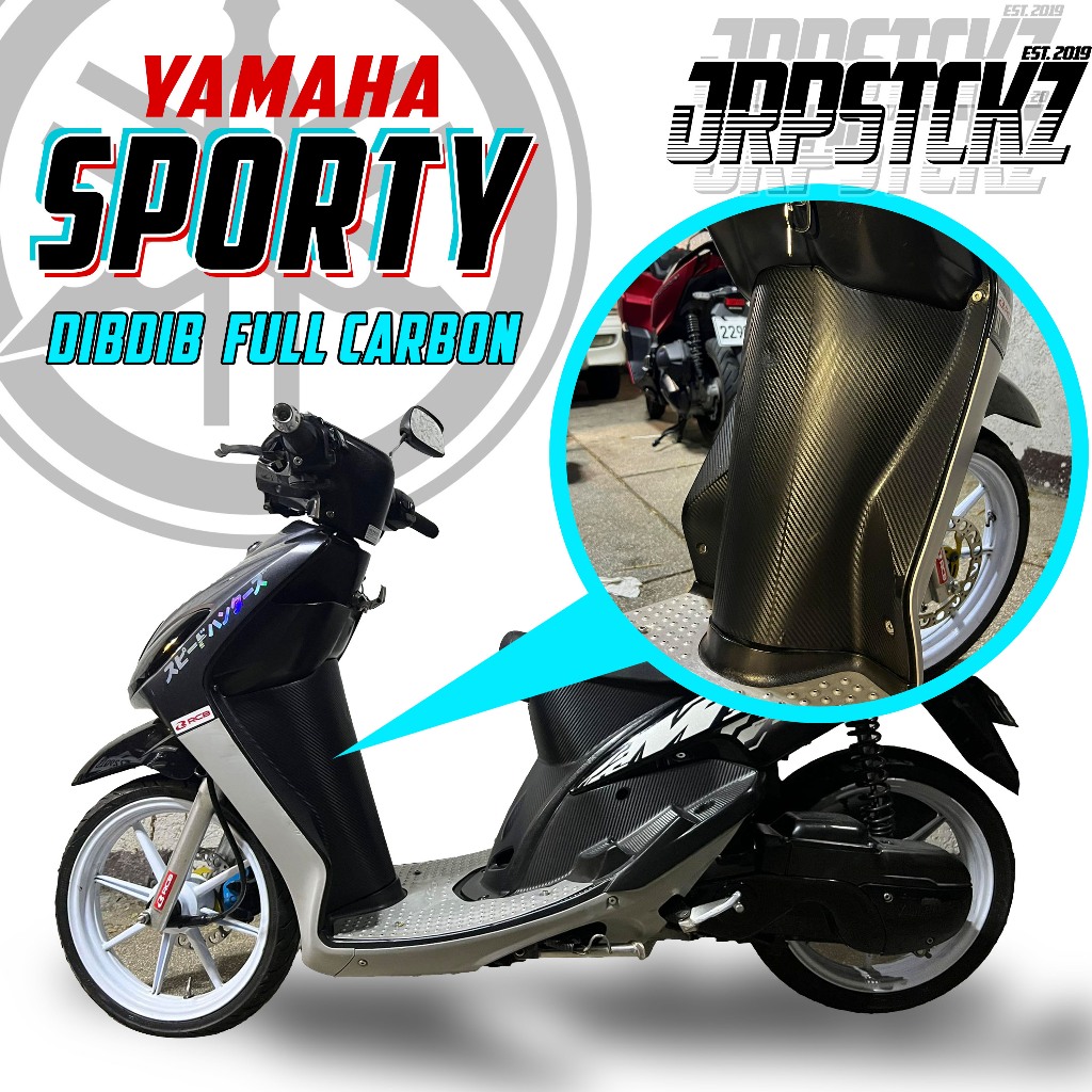 Mio SPORTY / SOULTY DIBDIB FULL CARBON | Easy to DIY, Ready to Install ...