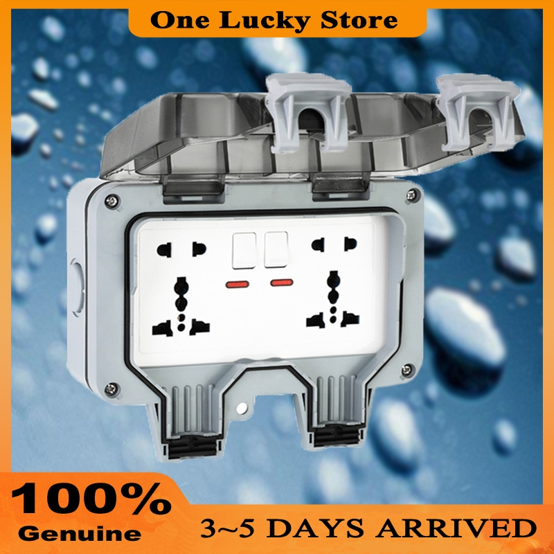 IHD IP66 Outdoor Waterproof Splash-proof Socket /Universal Switched ...