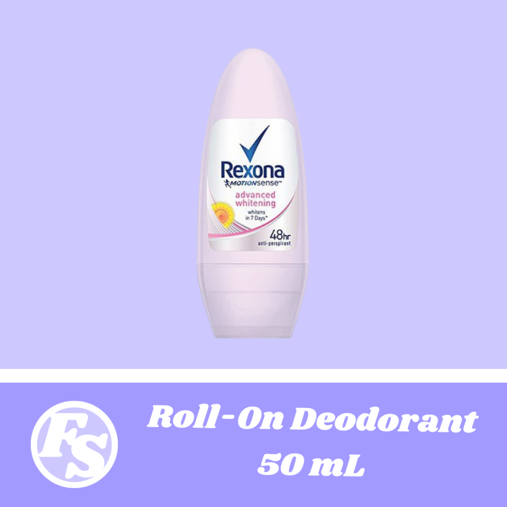 Rexona MotionSense Advanced Brightening Roll-On Deodorant 50g (Exp: July 2024) | Shopee Philippines