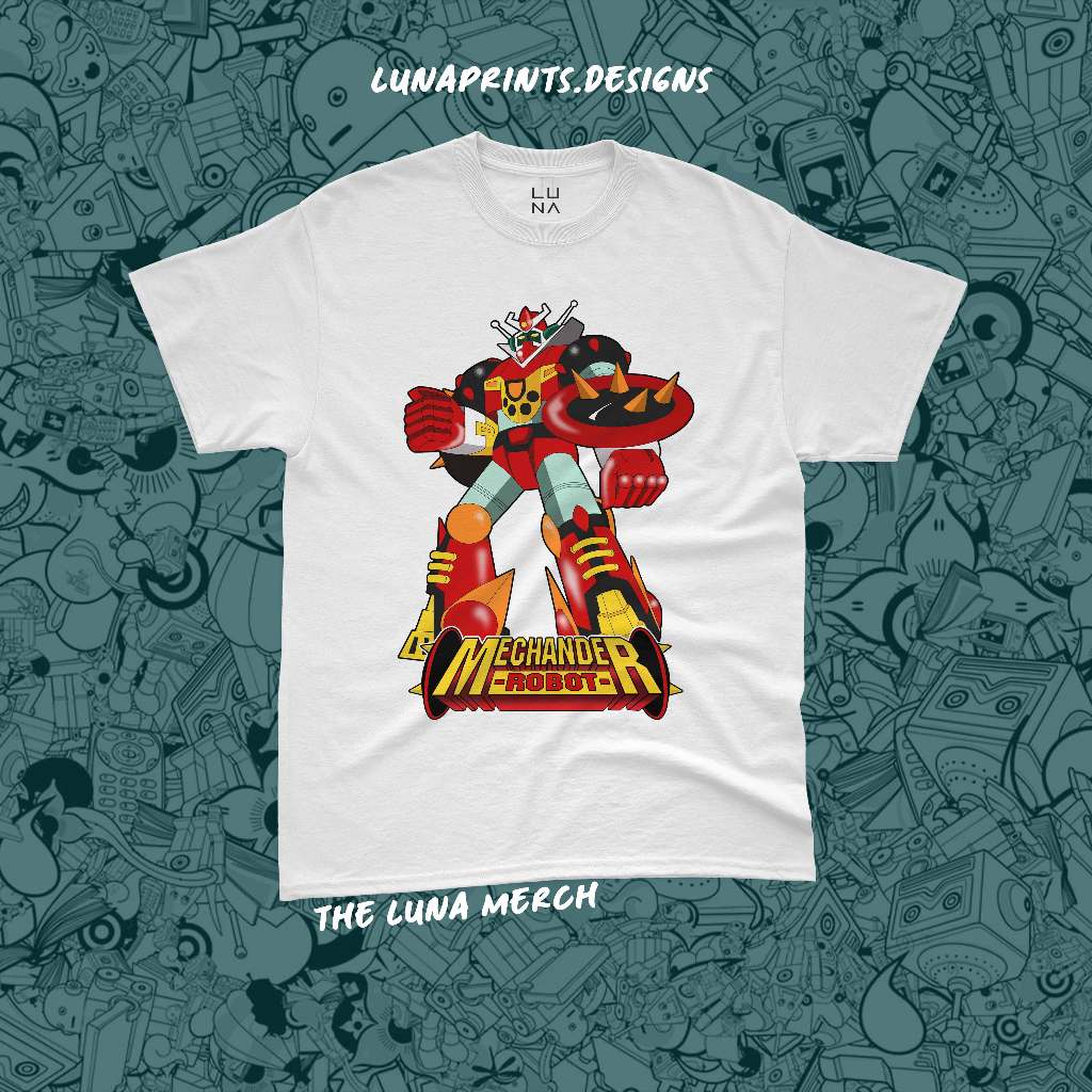 Mechander Robo (Gasshin Sentai Mekandā Robo) Robot Anime Shirt ...